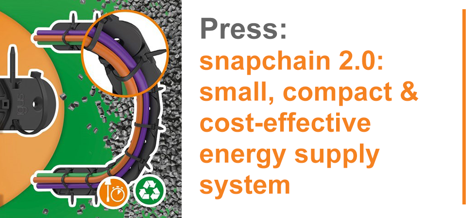 snapchain 2.0: small, compact & cost-effective energy supply system | igus® Canada Blog & Toolbox