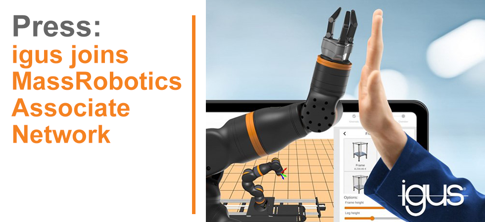 igus joins MassRobotics Associate Network | igus® Canada Blog & Toolbox