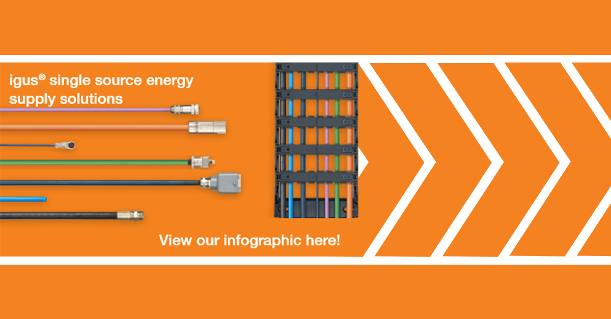 igus® single source energy supply solutions | igus® Canada Blog & Toolbox